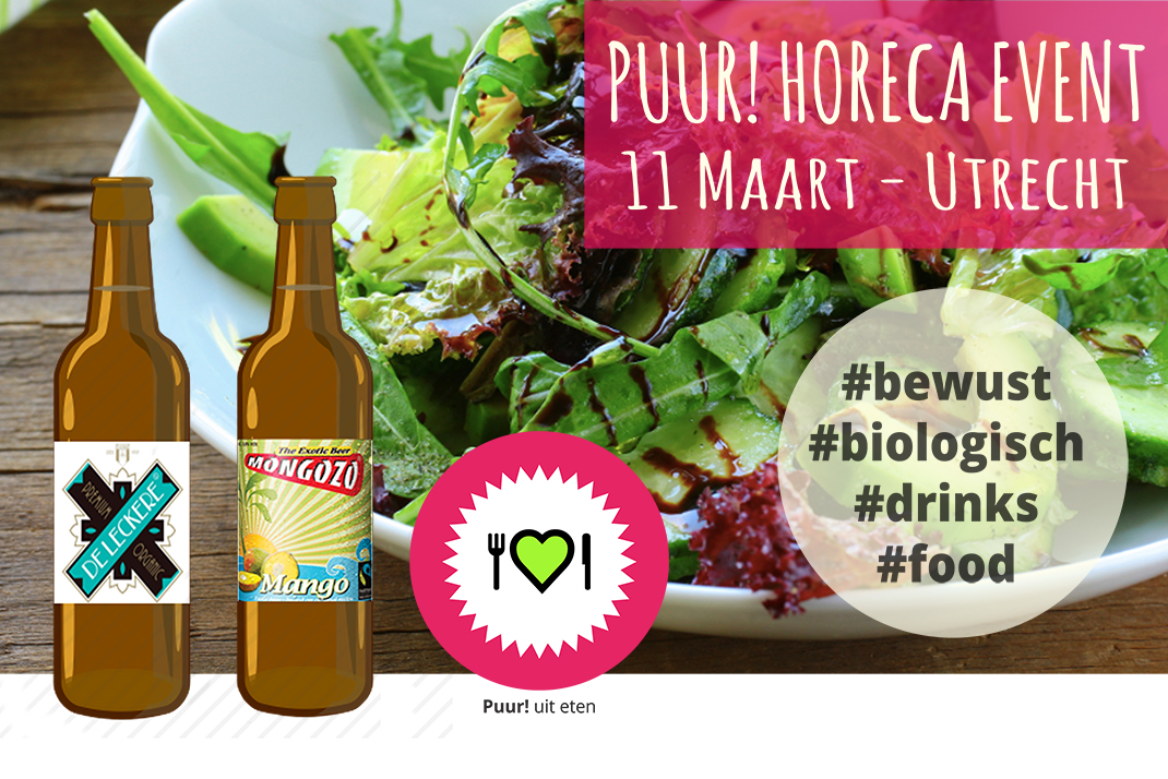 Puur! Horeca Event - 11 maart 2019 in Utrecht | Puur! uit eten